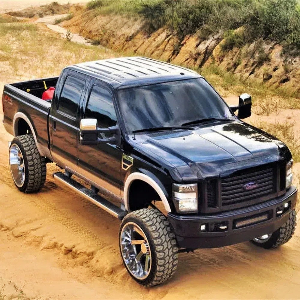 Ford Super Duty 2nd Gen(2008-2011) F250 Lensun 130W Hood Solar Panel ...