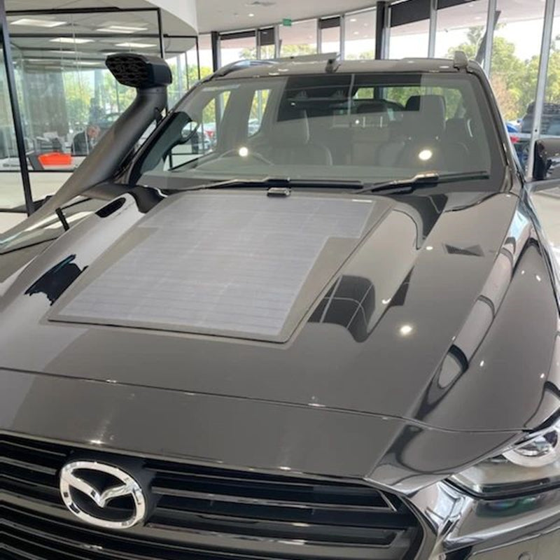 Mazda BT-50 3rd Gen Lensun 100W Hood Flexible Solar Panel – HighTopVanShop
