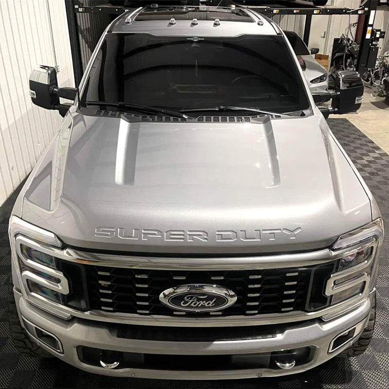 Ford Super Duty 5th Gen(2023-present) F250 Lensun 98W Hood Solar Panel ...